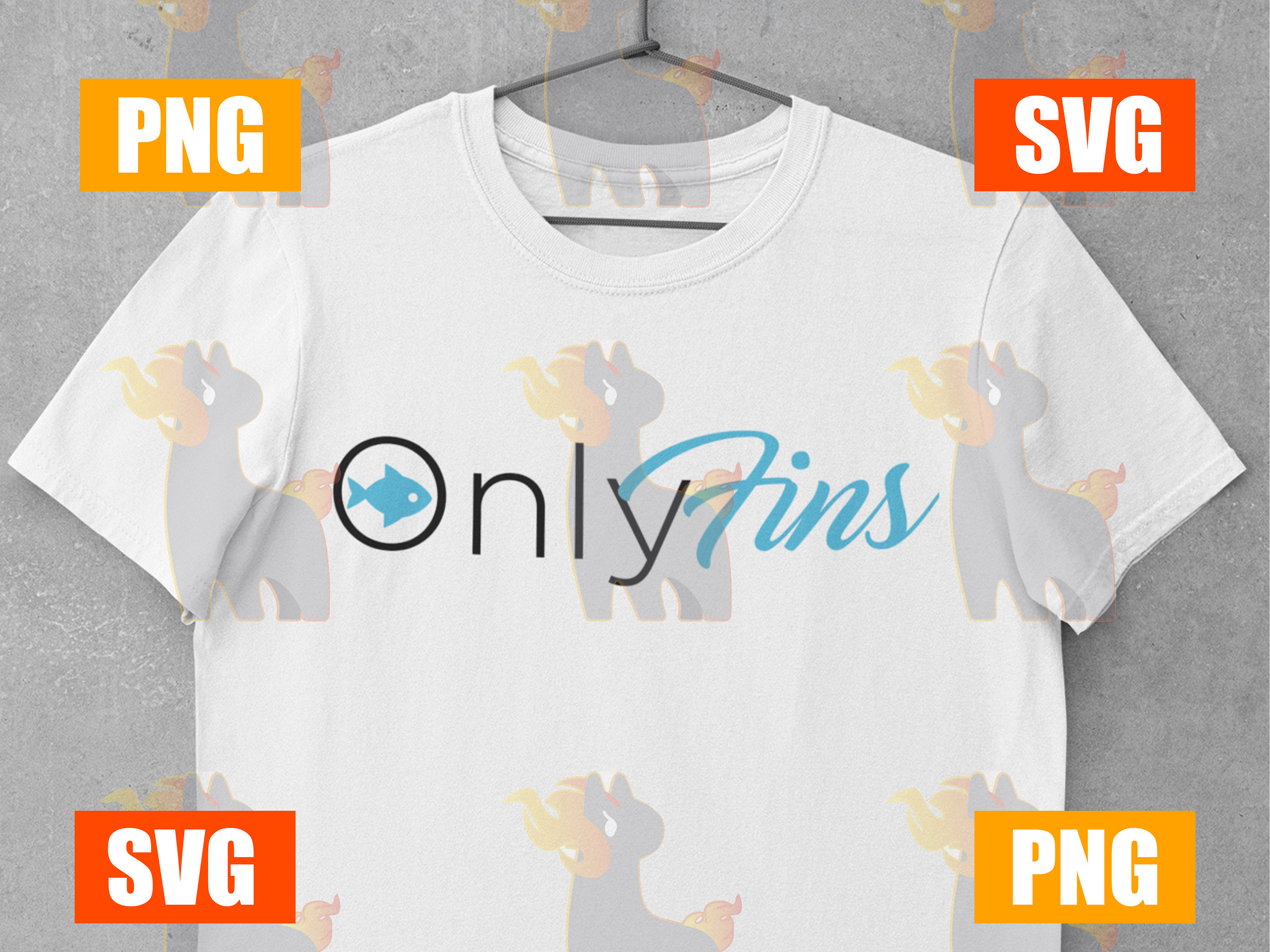 Only Fins | Funny Fishing Shirt Design | PNG & SVG - Etsy
