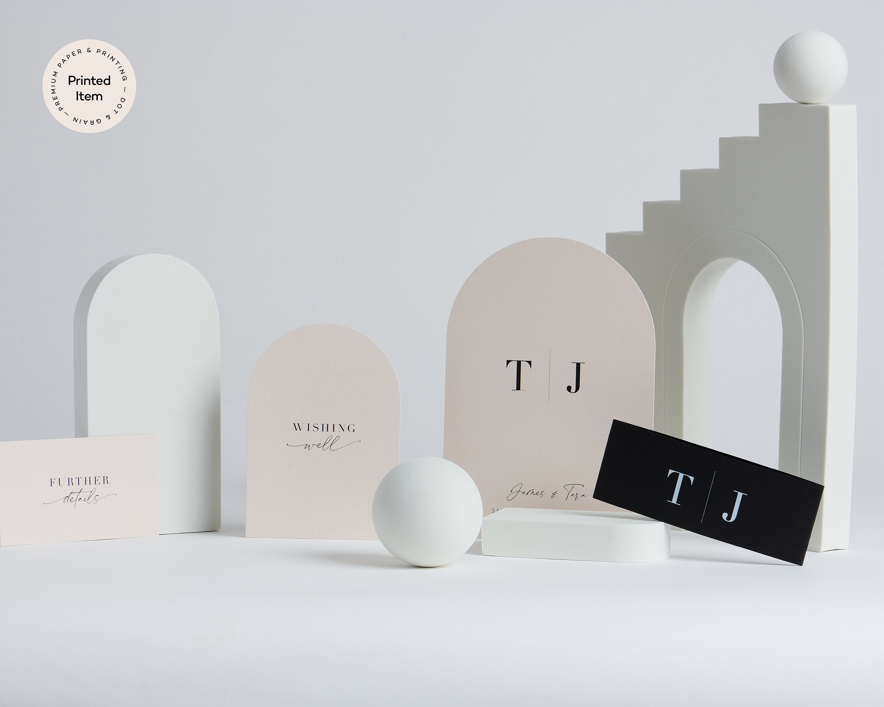 The Circle Menu the Santa Rosa Collection. Printed Wedding - Etsy