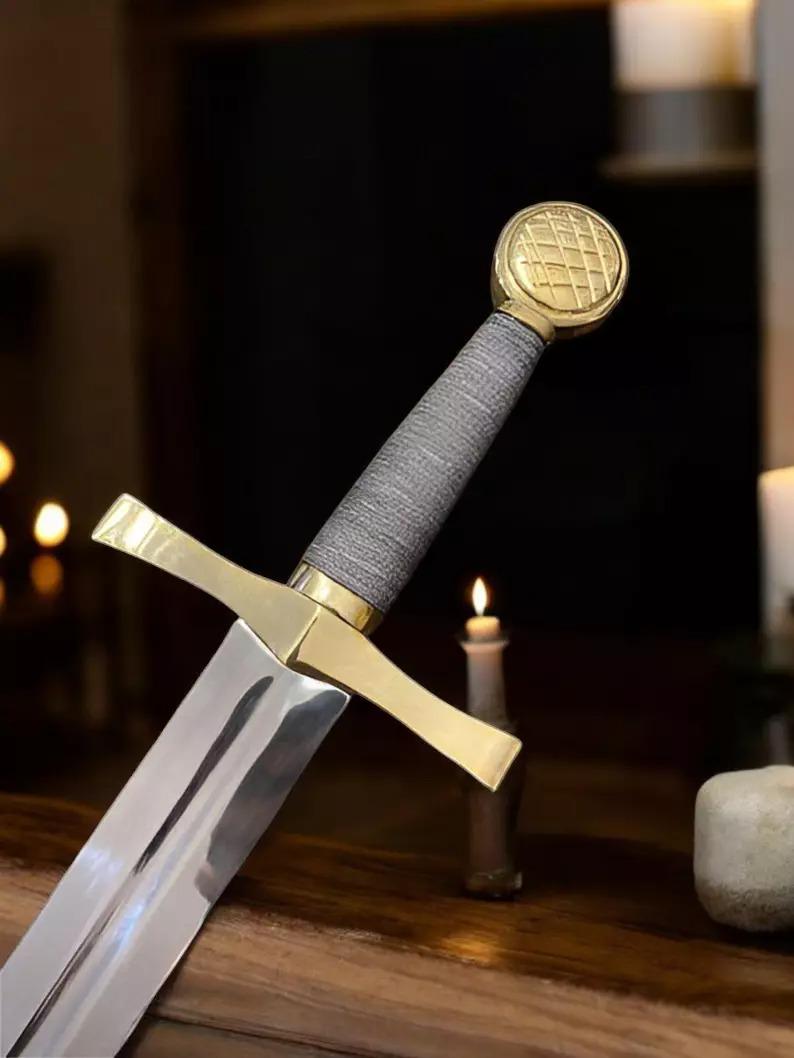 Excalibur Sword Handmade With Scabbard Replica Sword of King Arthur ...