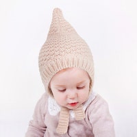Knit Pixie Hat, Ready to Ship - Etsy