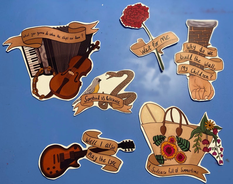 Handmade Hadestown Vinyl Stickers - Etsy