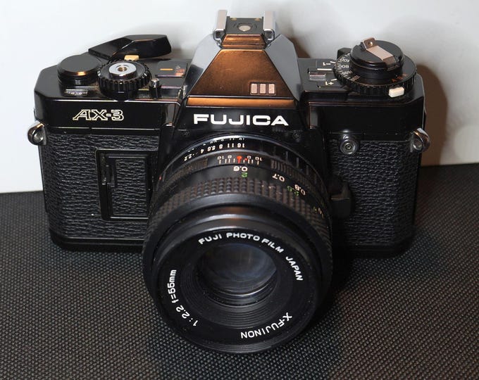 Fujica AX-3 35mm Film Camera Body With 50mm Lens - Etsy
