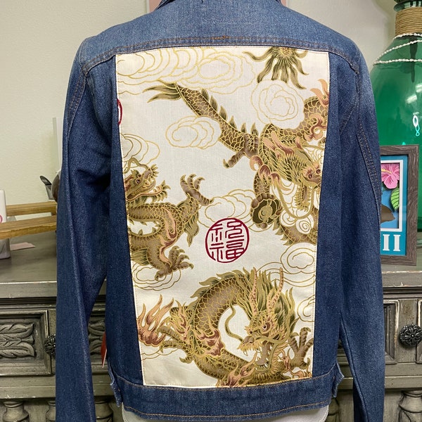 Asian Dragon Jacket - Etsy