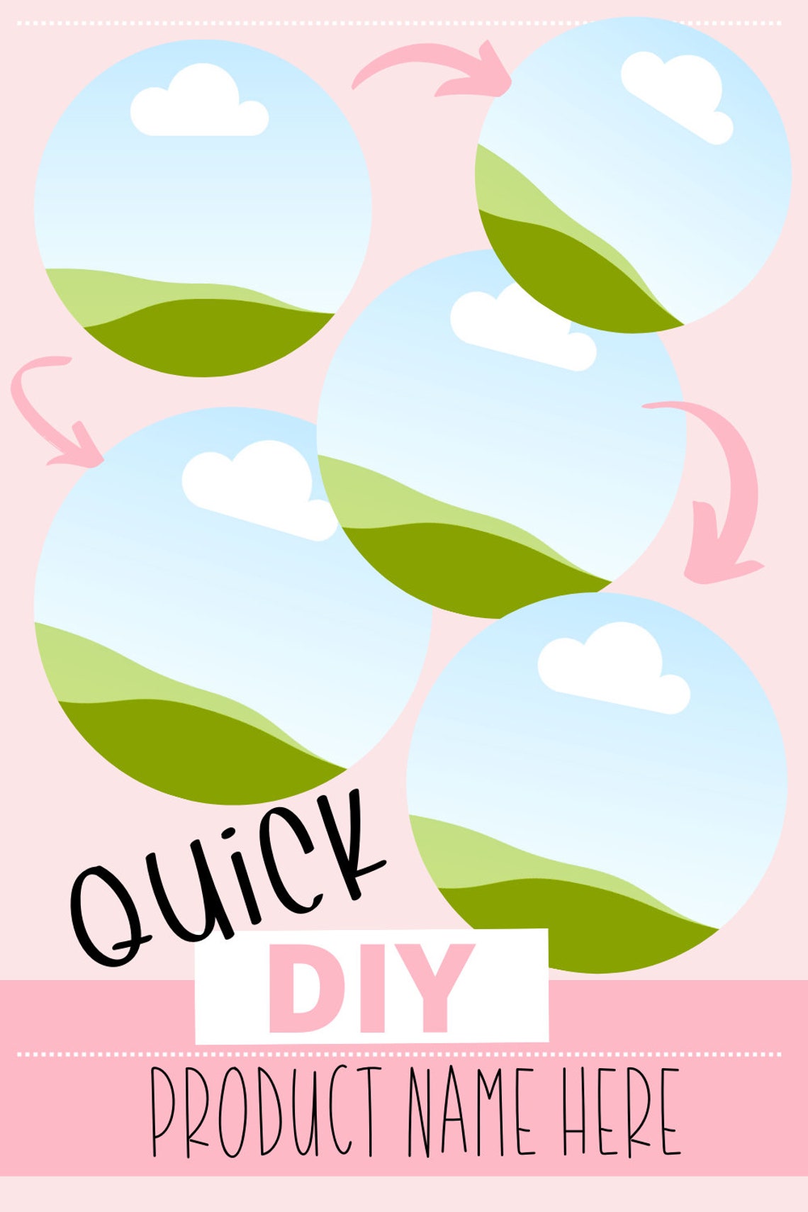 Drag & Drop Pinterest Pin Templates for Digital Product Sellers ...
