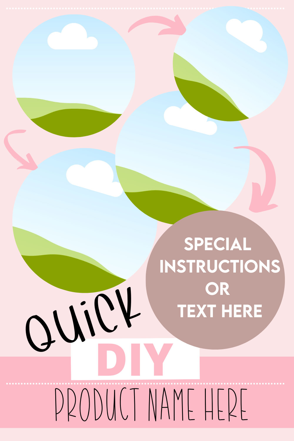 Drag & Drop Pinterest Pin Templates for Digital Product Sellers ...