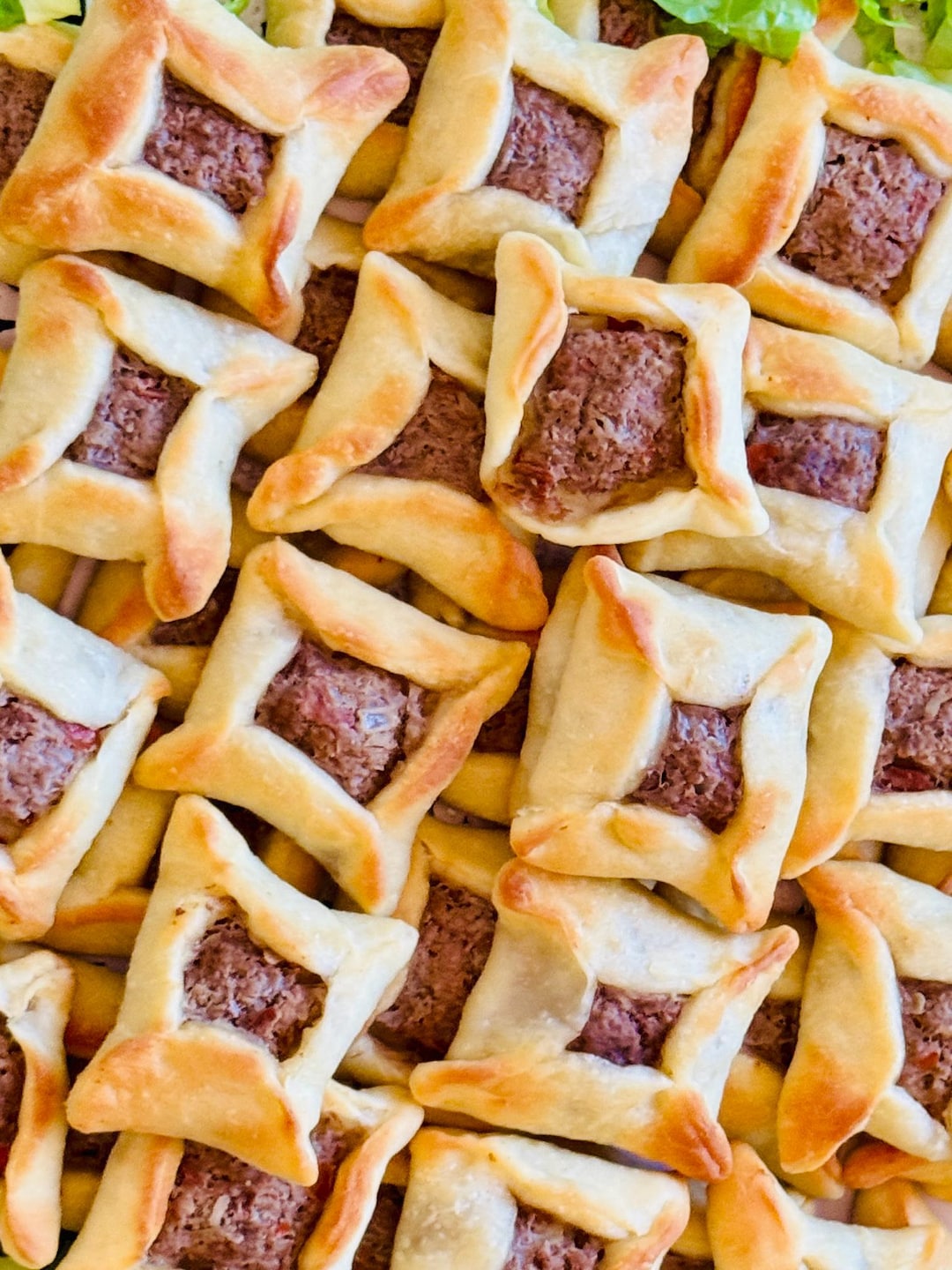 Dozen Meat Pies (lahm Bi Ajeen), Organic Beef, Non GMO, No ...
