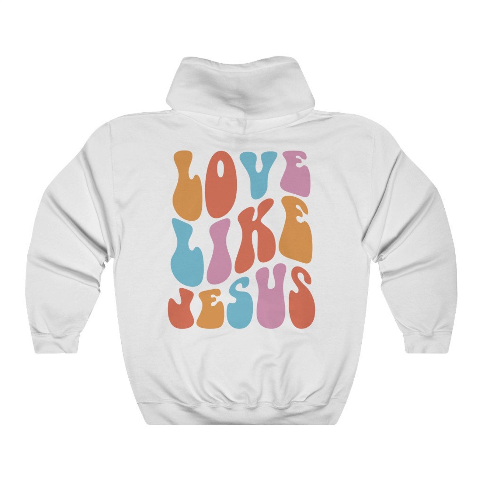 Preppy Jesus Sweatshirt Trendy Christian Hoodie Women's - Etsy