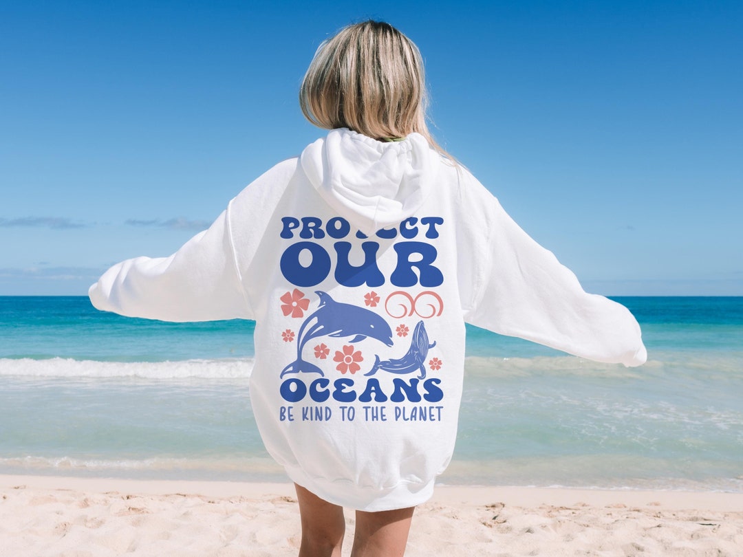 Protect Whales and Orcas Hoodie, Save Oceans Hoodie, Trendy Girl Hoodie ...