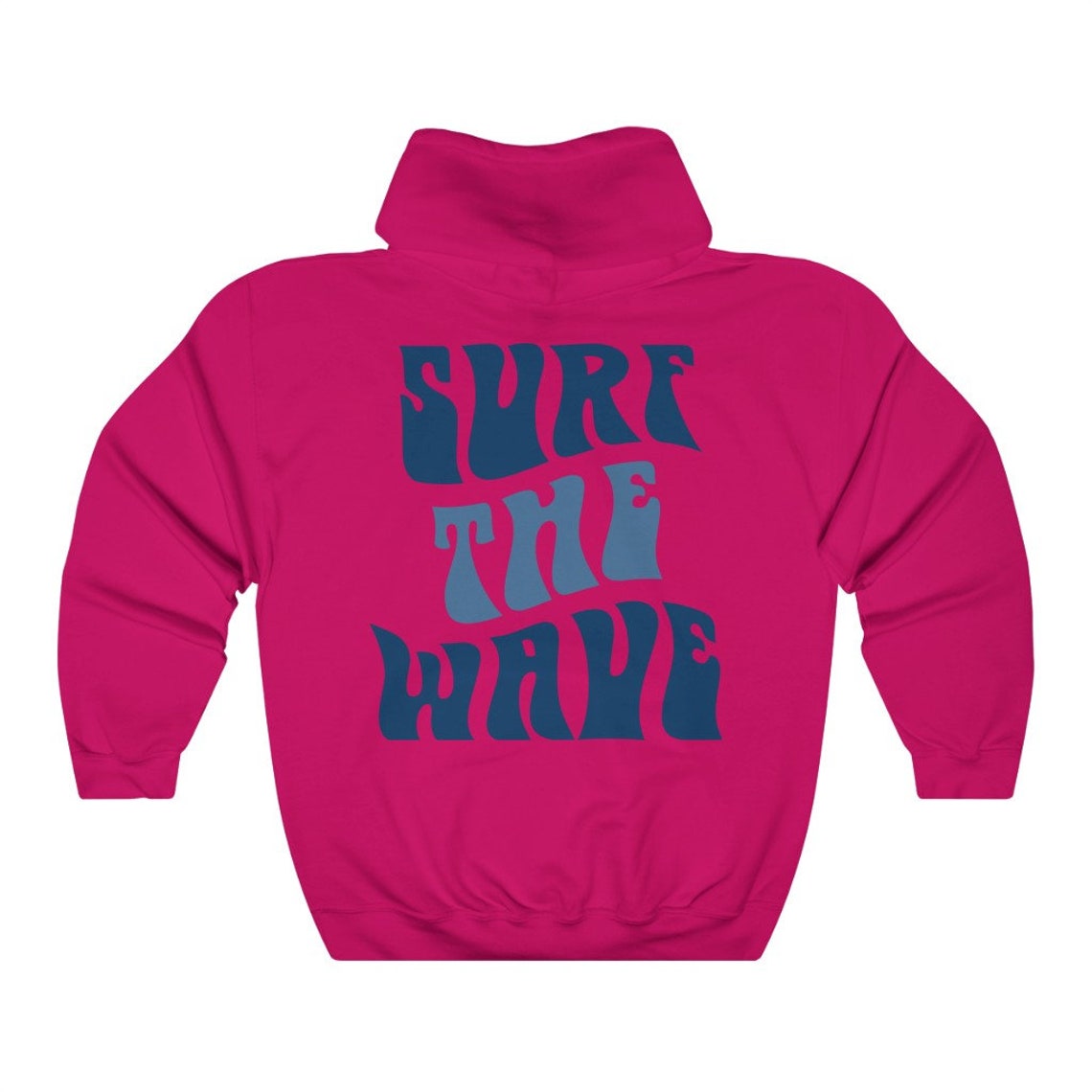 Surf the Wave Hoodie Beach Hoodie Trendy Sweatshirt - Etsy