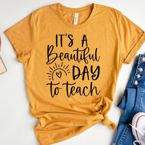 It's A Beautiful Day to Learn Svg Gift for Teacher Svg - Etsy