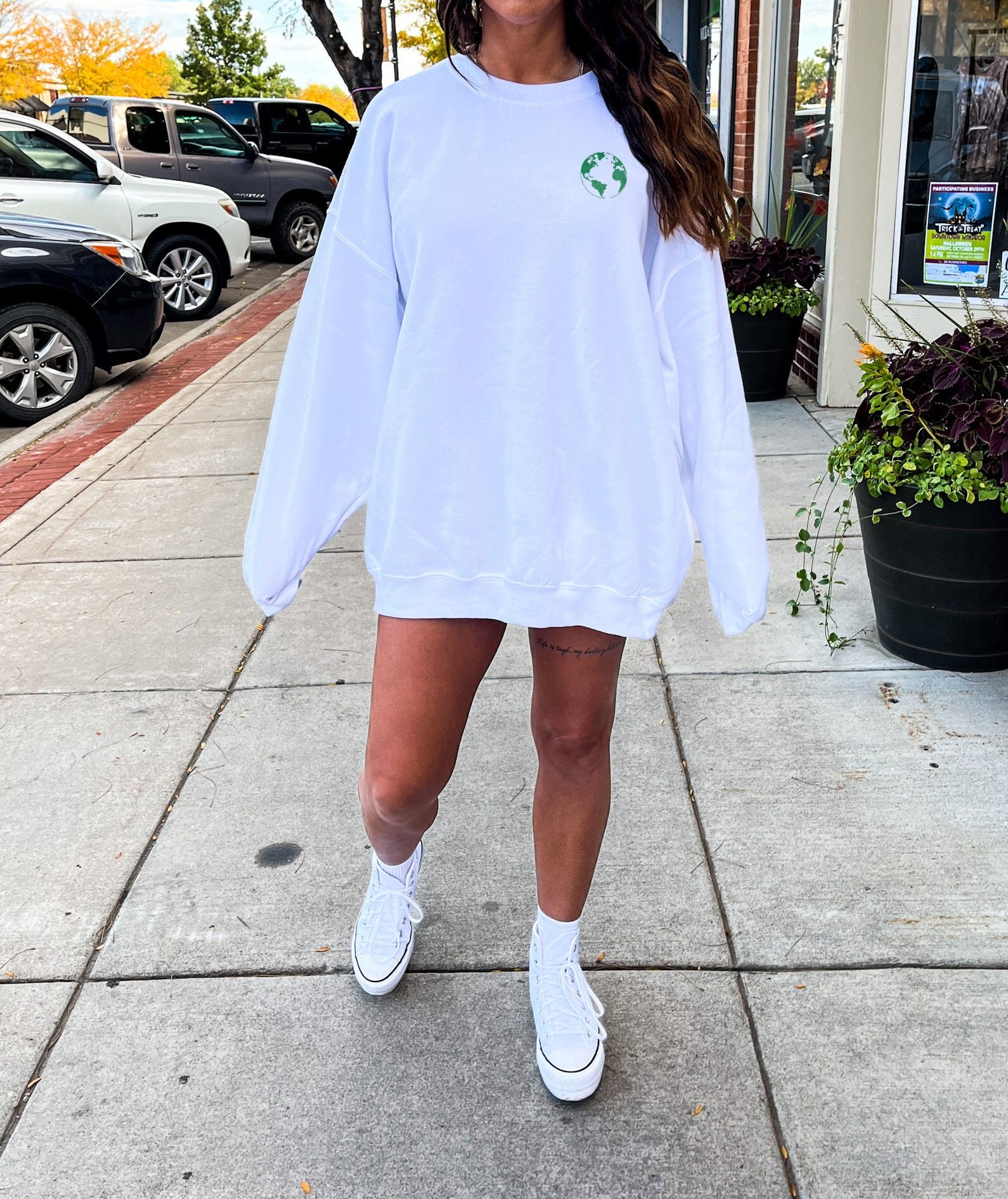 There is No Planet B Granola Girl Aesthetic Sweatshirt Climate Change ...