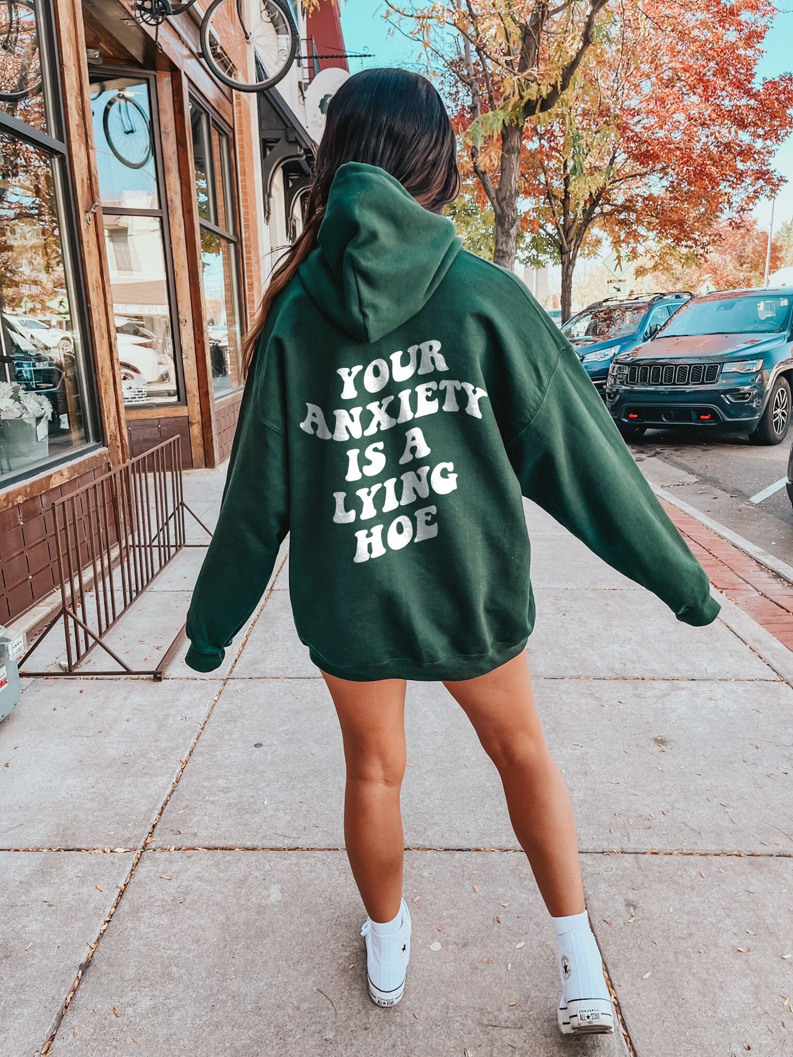 Your Anxiety is A Lying Hoe Mental Health Sweatshirt Mental - Etsy