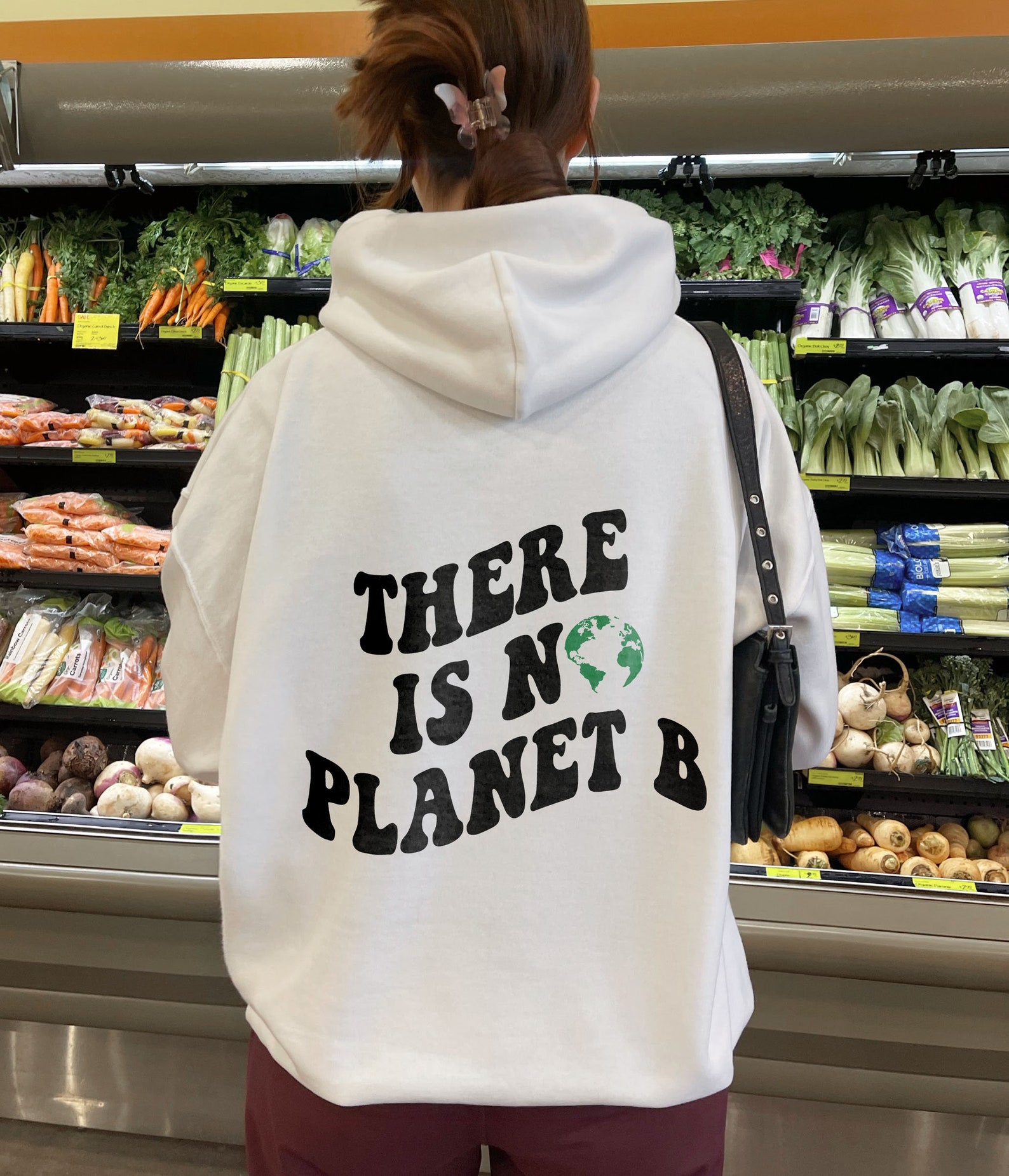 There is No Planet B Granola Girl Aesthetic Hoodie Climate Change ...