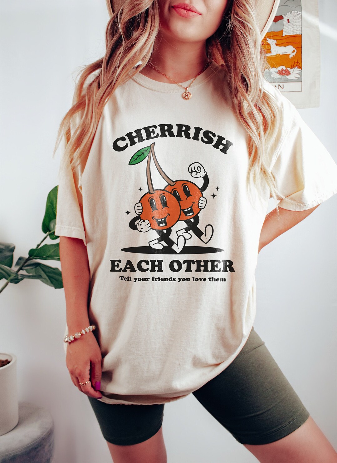 Cherrish Each Other FRONT Mental Health Shirt Aesthetic VSCO Shirt ...