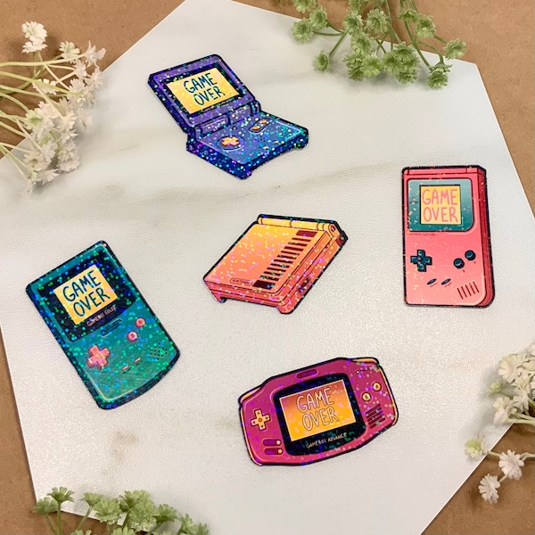 Gameboy Logo Stickers - Etsy