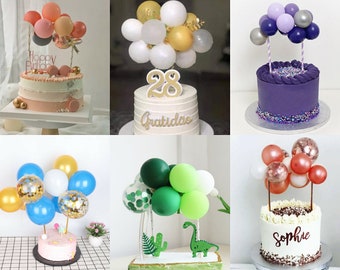 Balloon Cake Topper | Etsy