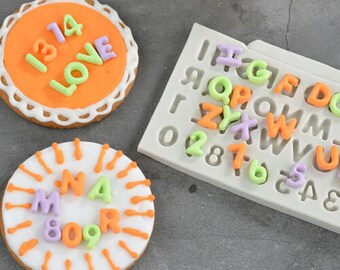 Fondant Number | Etsy