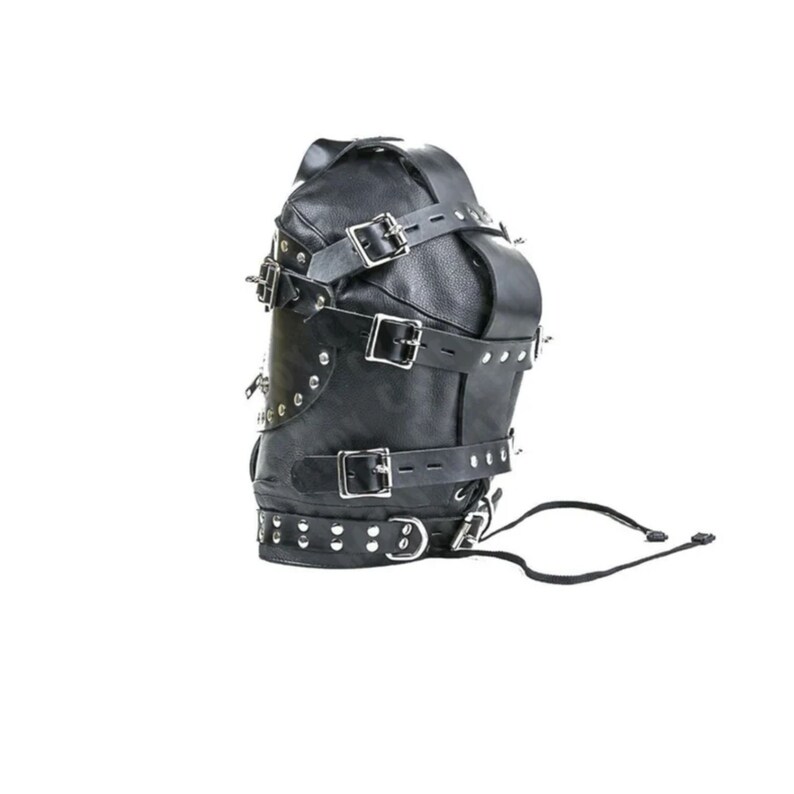 Deprivation Hood Bondage Gimp Hood BDSM Kink Gear Slave - Etsy