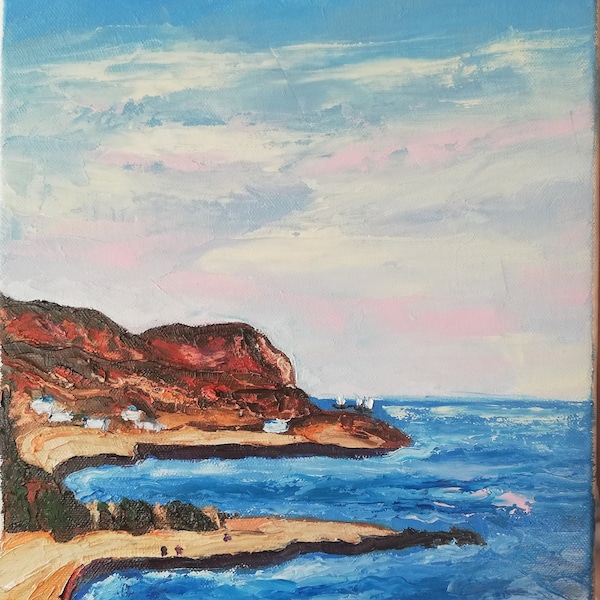 Rhodes Painting - Etsy