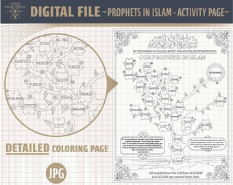 Islamic Coloring Page Eid Ul Ghadeer - Etsy