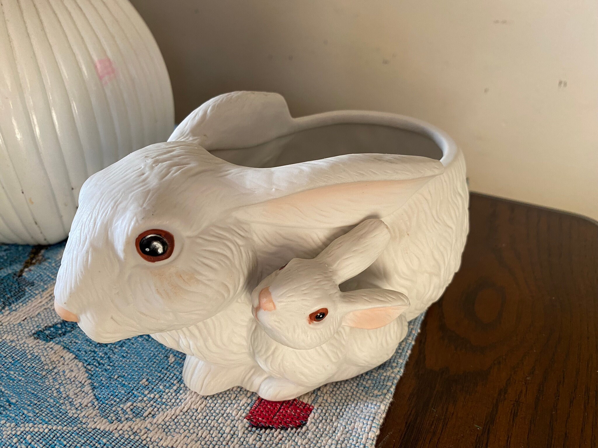 Planters & Pots Indoor Planters Taiwan ROC Vintage Porcelain White ...