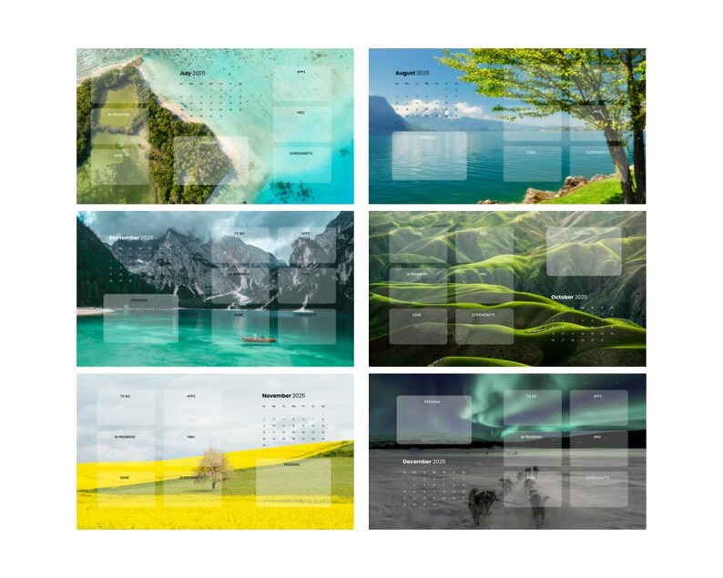 2025 HD Scenic Nature Desktop Wallpaper | Organization | Aesthetic ...