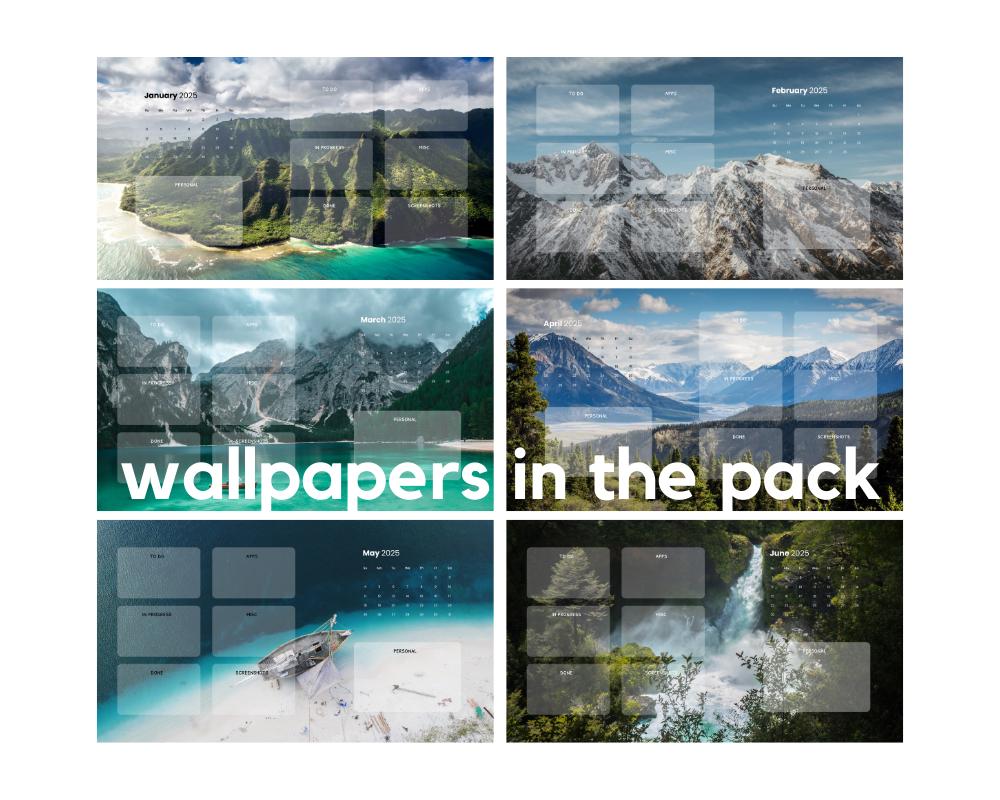 2025 HD Scenic Nature Desktop Wallpaper | Organization | Aesthetic ...