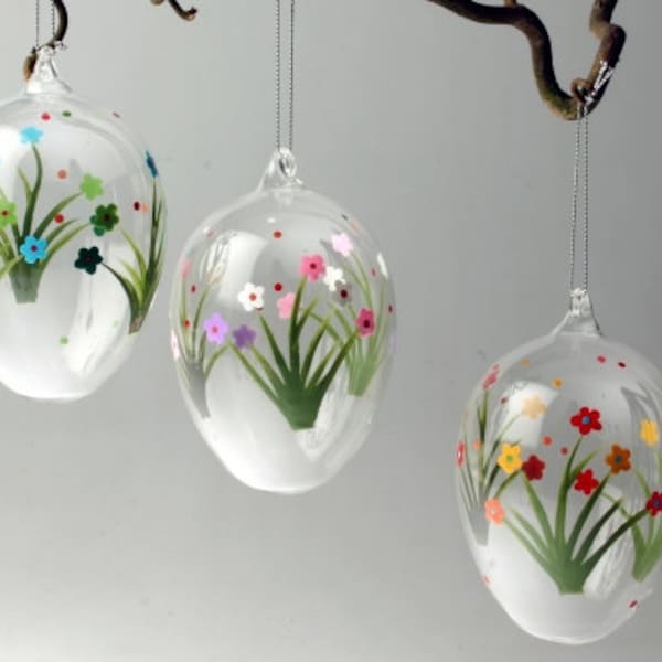 Glass Easter Eggs - Etsy