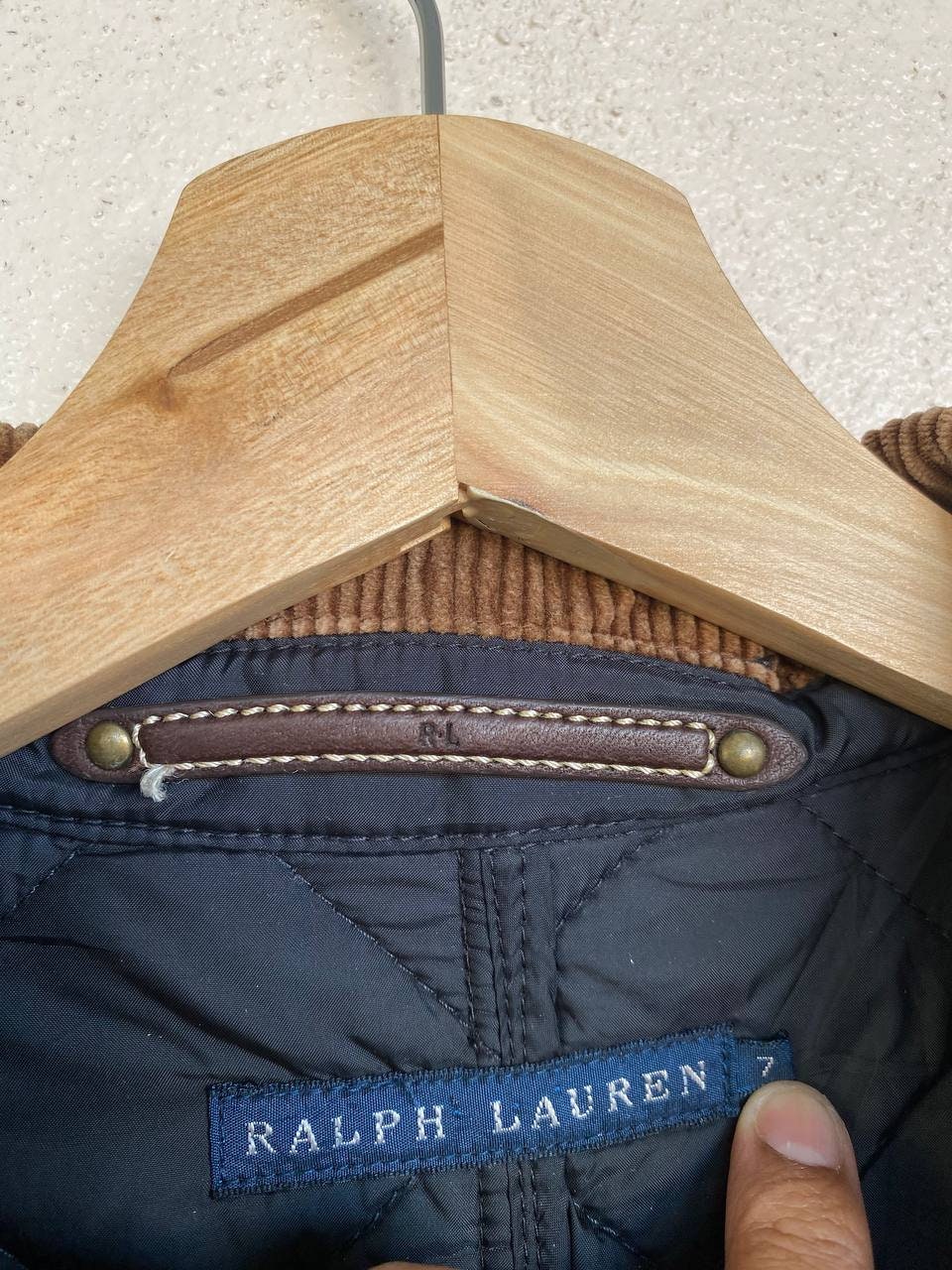 Ralph Lauren Quilted Jacket Parka Patchwork Corduroy Jacket - Etsy