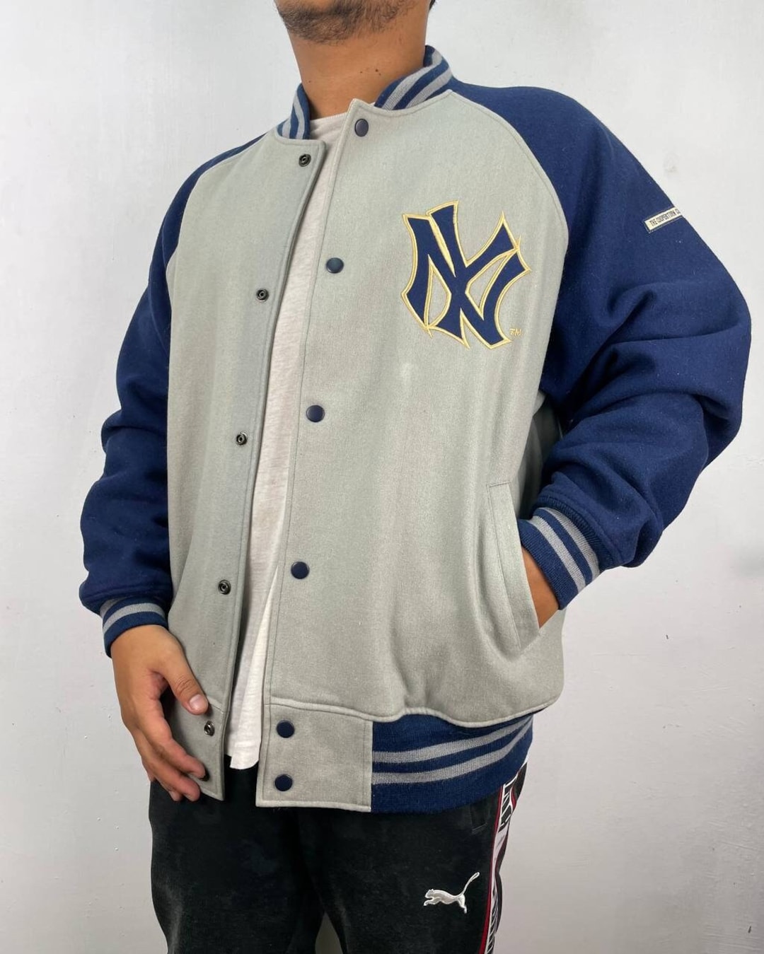 Vintage New York Yankees Varsity Jacket NY Yankees Baseball Jacket ...