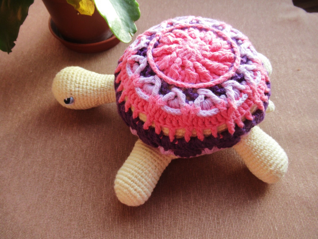 Turtle Crochet Baby Rattle Turtle Amigurumi Crochet Rattle for Babies ...