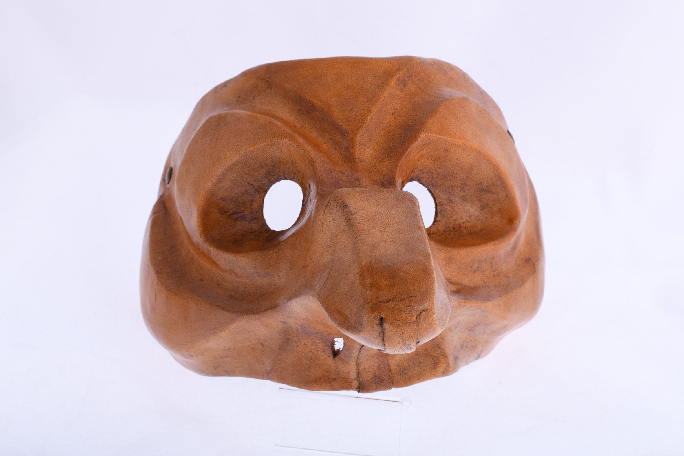 Zanni Handmade Traditional Commedia Dell'arte Leather Mask - Etsy UK