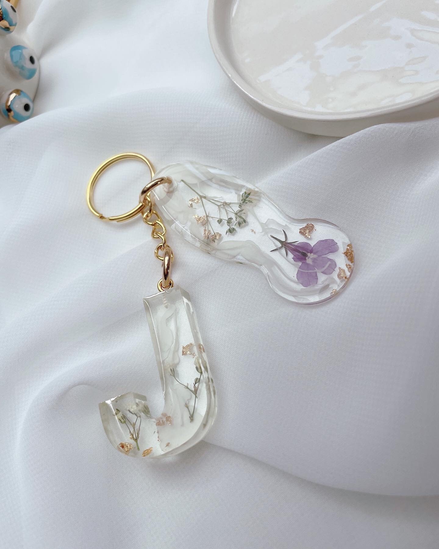 Initial Key Fob With Wagon Remover - Etsy