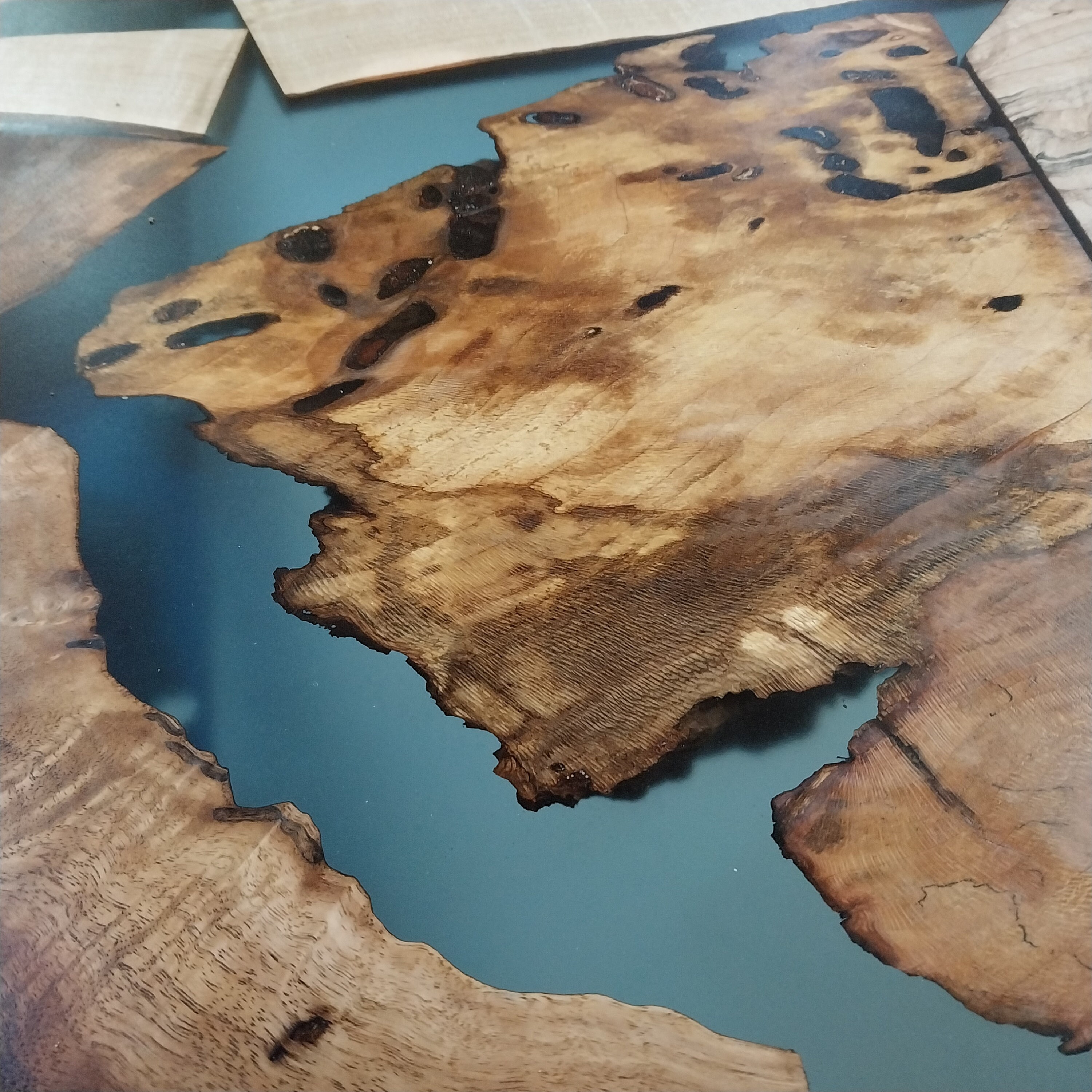 River Table, Dining Table, Coffee, Table, Office Desk Live Edge - Etsy