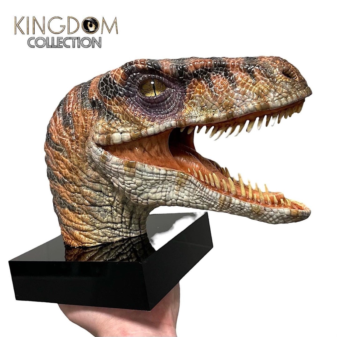 UNASSEMBLED, Unpainted Build Yourself Kingdom Collection Velociraptor ...