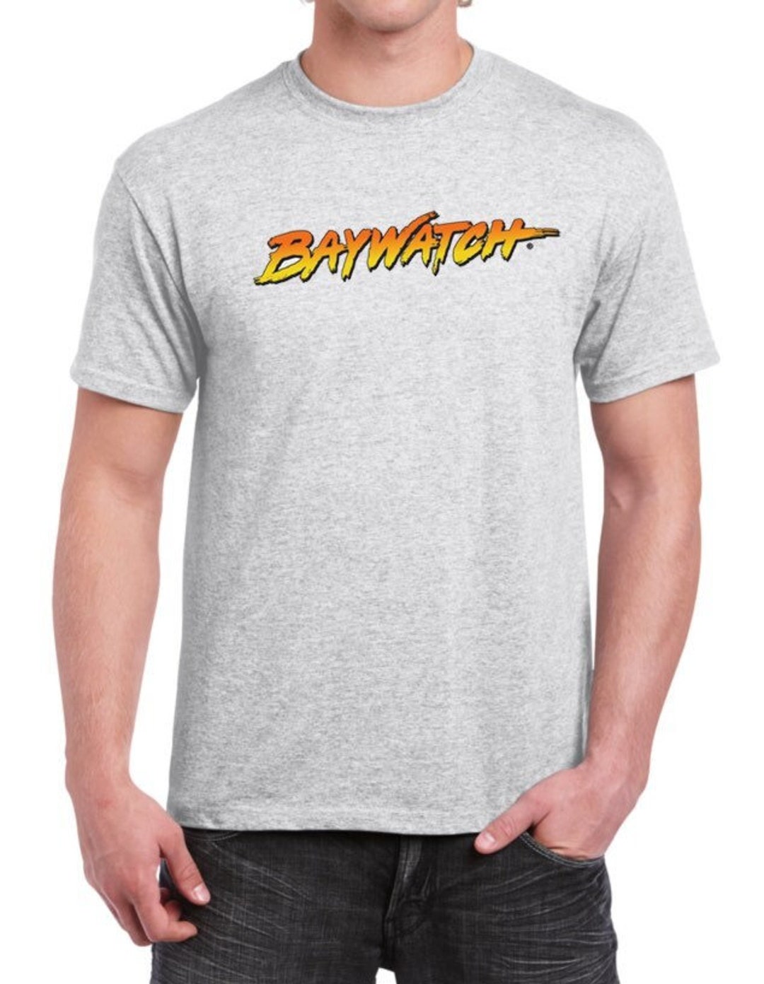 BAYWATCH Lifeguard Beach Surfing T-shirt - Etsy