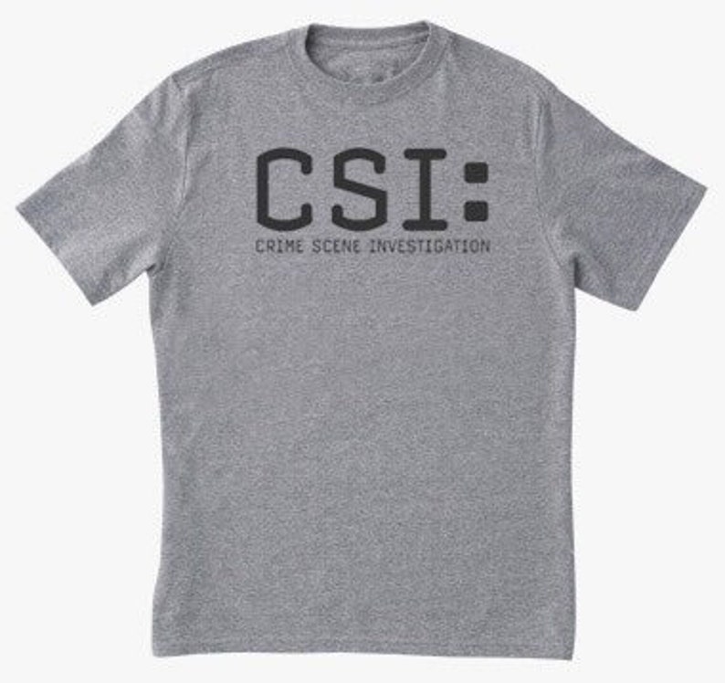 CSI Crime Scene Investigation Show T-shirt - Etsy