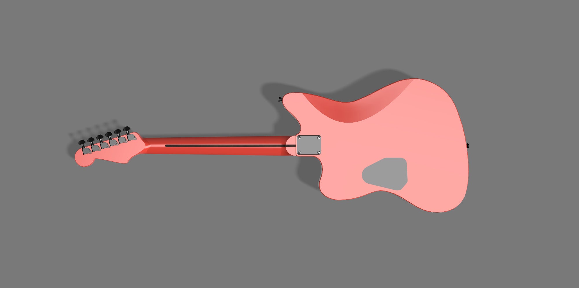 Fender Jazz Design for CNC Router Machine or to Hand Craft. Includes ...