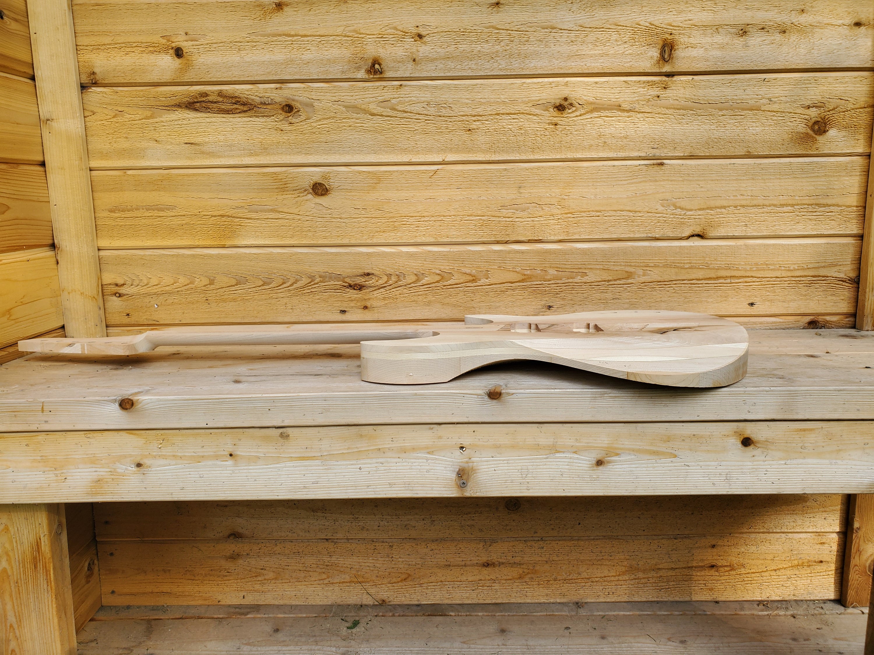 Custom Guitar Design for CNC Router Machine or to Hand Craft. Includes ...