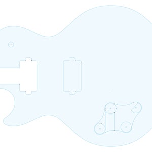 Gibson Les Paul 3D and 2D Files to Create This Iconic Guitar - Etsy