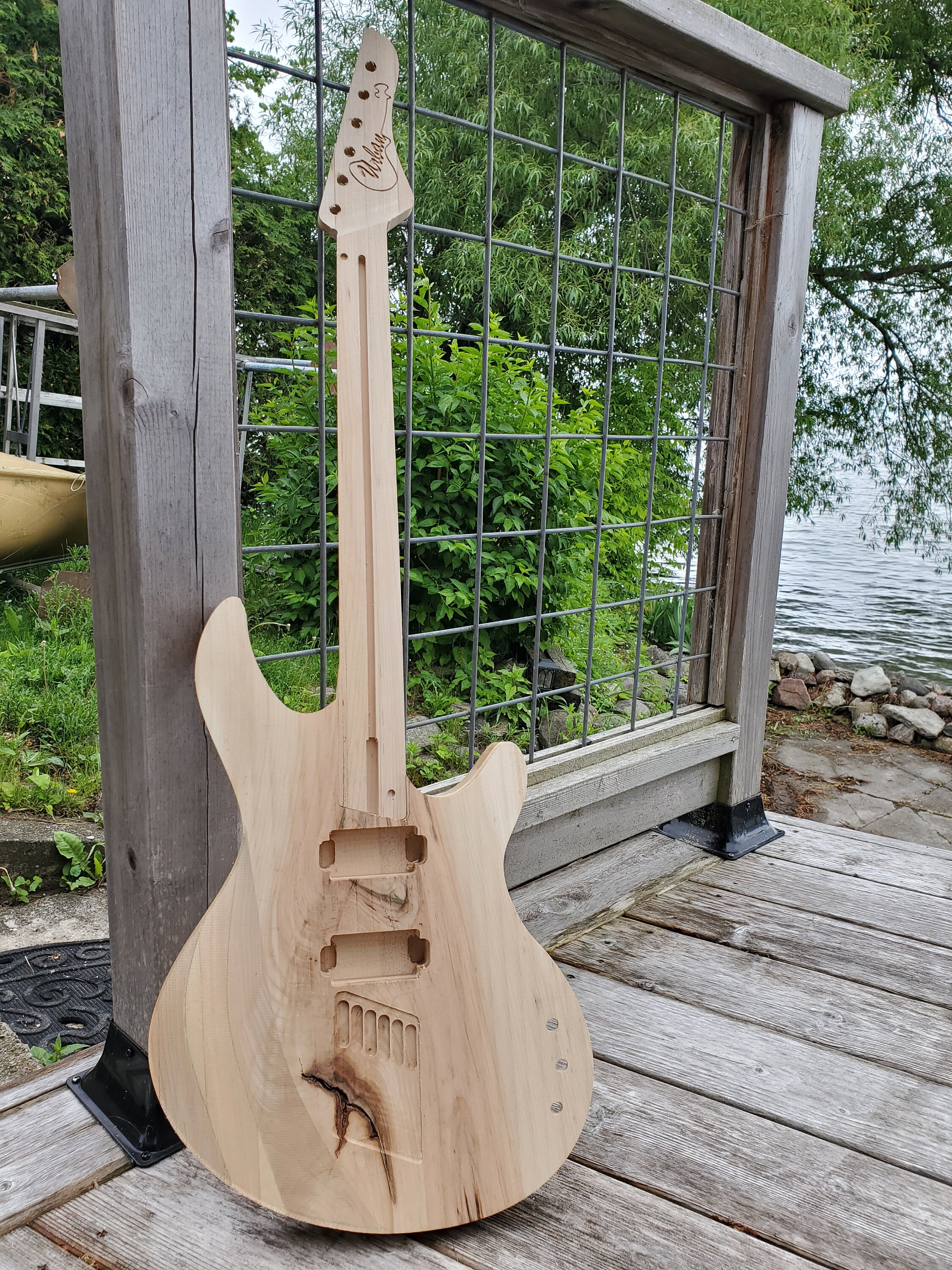 Custom Guitar Design for CNC Router Machine or to Hand Craft. Includes ...