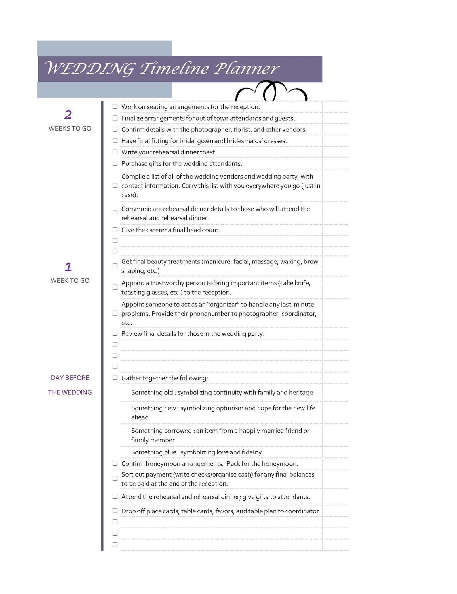 Wedding Planning Checklist/ Wedding Task Tracker / Wedding List ...