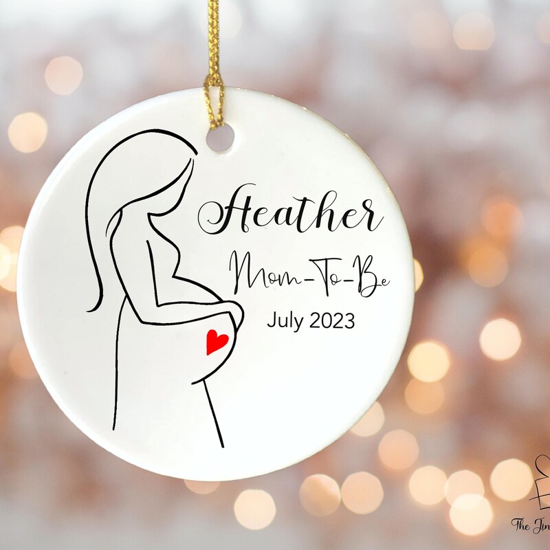 Pregnancy Ornament - Etsy