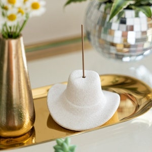 Cowboy Hat Incense Holder & Mini Incense Sticks - Includes 25 ...