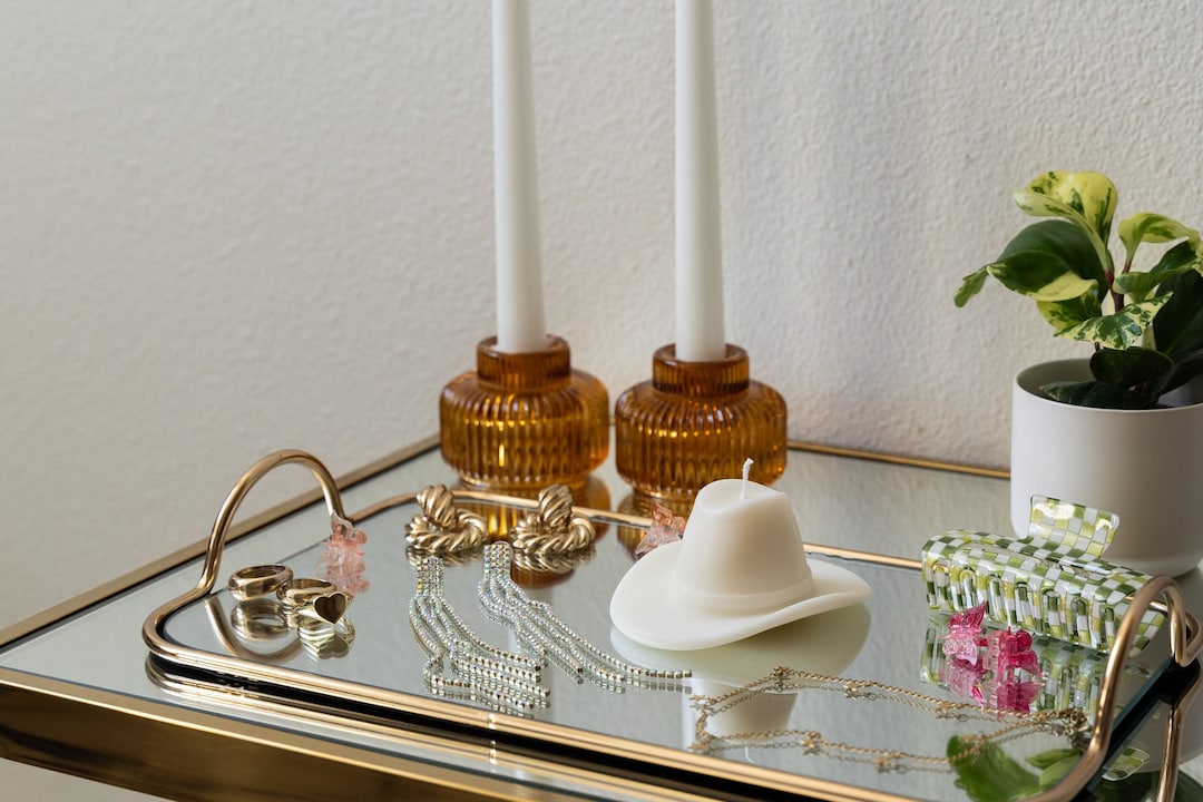 Cowboy Hat Candle - White - Etsy