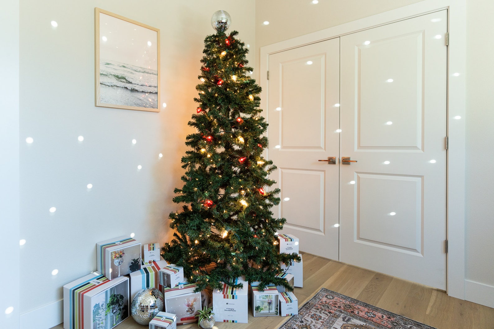 Disco Ball Christmas Tree Topper - Etsy