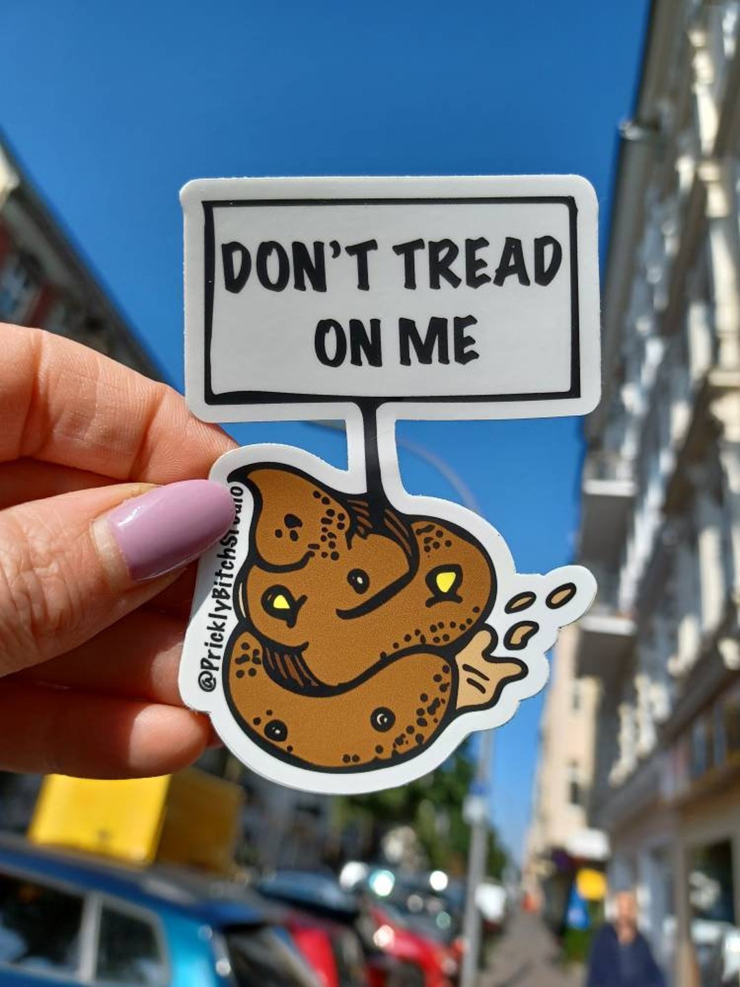 Poop Sticker 3 Shitty Options: Your Opinion, It Happens, Don't Tread on ...