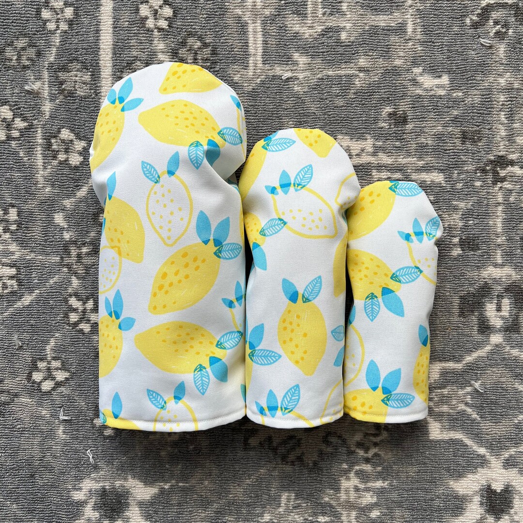 Golf Head Covers / Lemon - Etsy