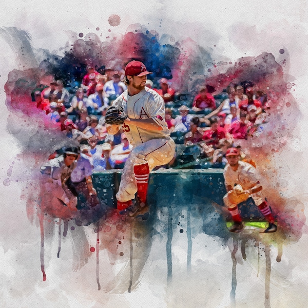 Baseball Art - Etsy