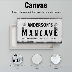 Loft Style House/bar Portraits Custom Portraits Family Established Year ...